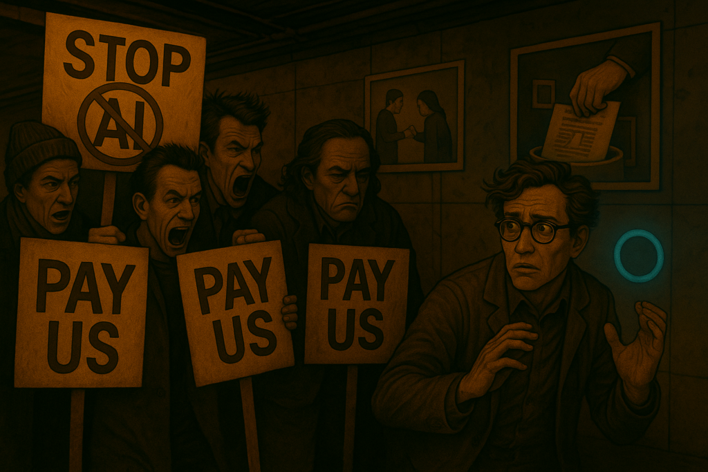 Creatives vs. AI: How Extortion Hides Behind Virtue Signaling - J. Paul ...